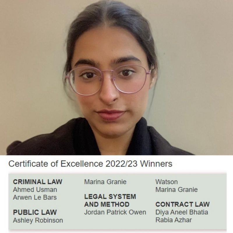 Islamabad School of Law on LinkedIn: Certificate of excellence, Rabia Azhar Islamabad School of Law on LinkedIn: Certificate of excellence, Rabia Azhar