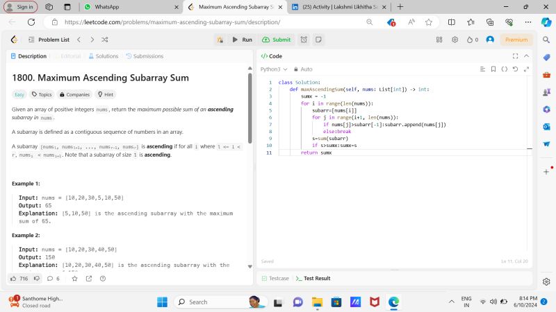 Lakshmi Likhitha Sanagapalli on LinkedIn: #100daysofcode #day19 # ... Lakshmi Likhitha Sanagapalli on LinkedIn: #100daysofcode #day19 # ...