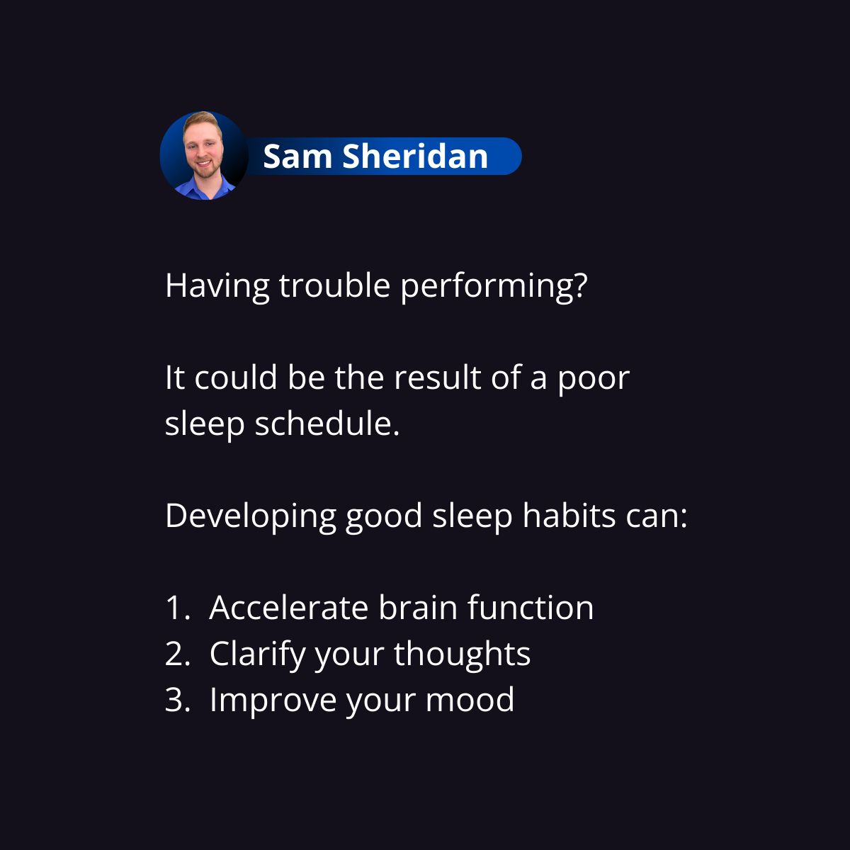 Samuel Sheridan on LinkedIn: Having trouble staying focused at work ... Samuel Sheridan on LinkedIn: Having trouble staying focused at work ...