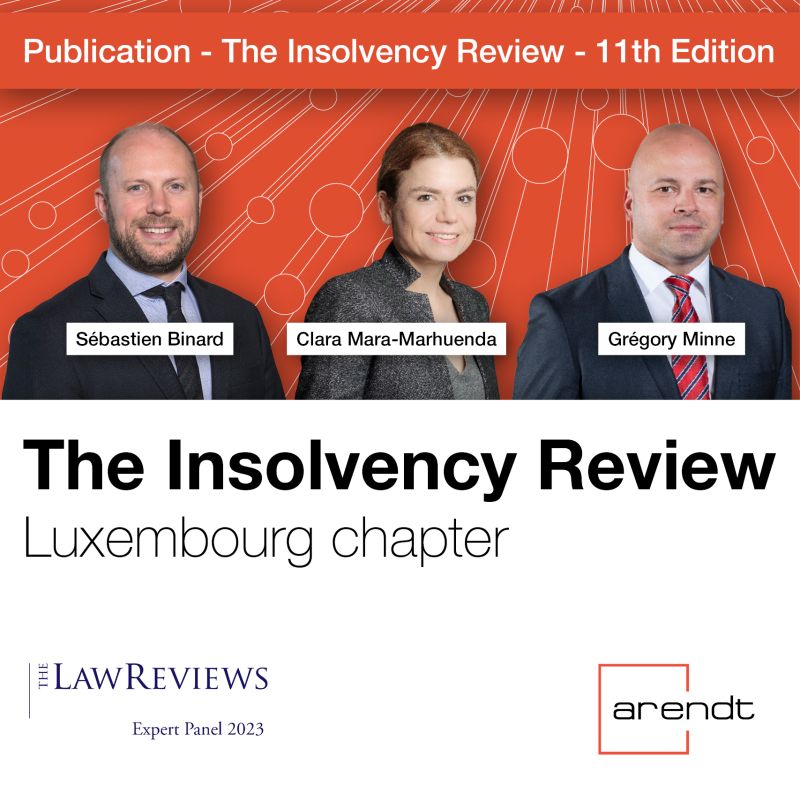 Arendt & Medernach on LinkedIn: #luxembourg #law #insolvency # ... Arendt & Medernach on LinkedIn: #luxembourg #law #insolvency # ...