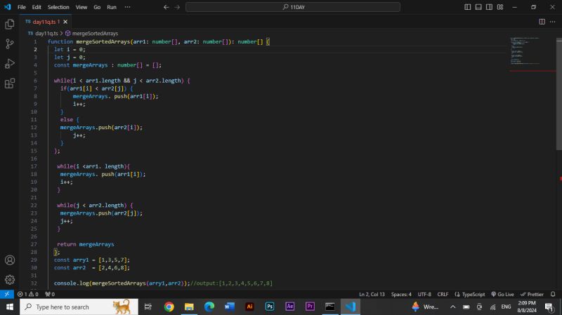 Saira Naseer on LinkedIn: #coding #typescript #algorithms # ... Saira Naseer on LinkedIn: #coding #typescript #algorithms # ...