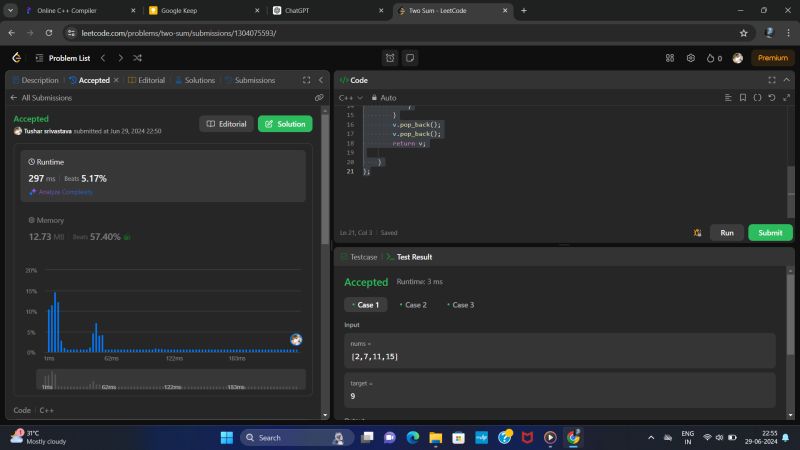 Tushar Srivastava on LinkedIn: #leetcode #coding #programming # ... Tushar Srivastava on LinkedIn: #leetcode #coding #programming # ...