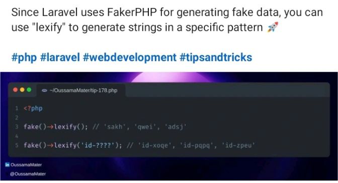 Muhammad Shahroz on LinkedIn: Laravel Tip: Shape your String Abdul sami ... Muhammad Shahroz on LinkedIn: Laravel Tip: Shape your String Abdul sami ...