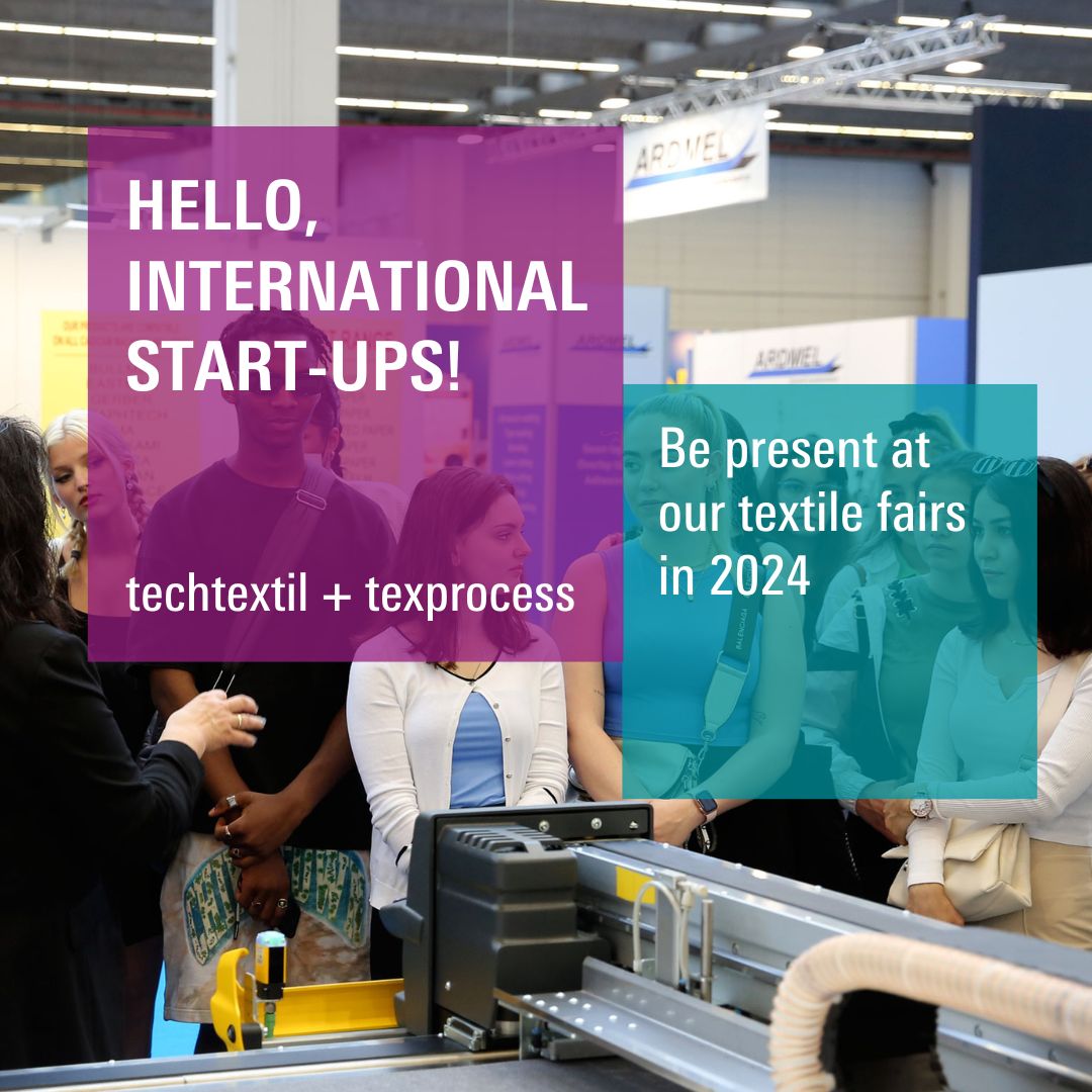 Techtextil LinkedIn‘de: #techtextil2024 #texprocess2024 #startup # ... Techtextil LinkedIn‘de: #techtextil2024 #texprocess2024 #startup # ...