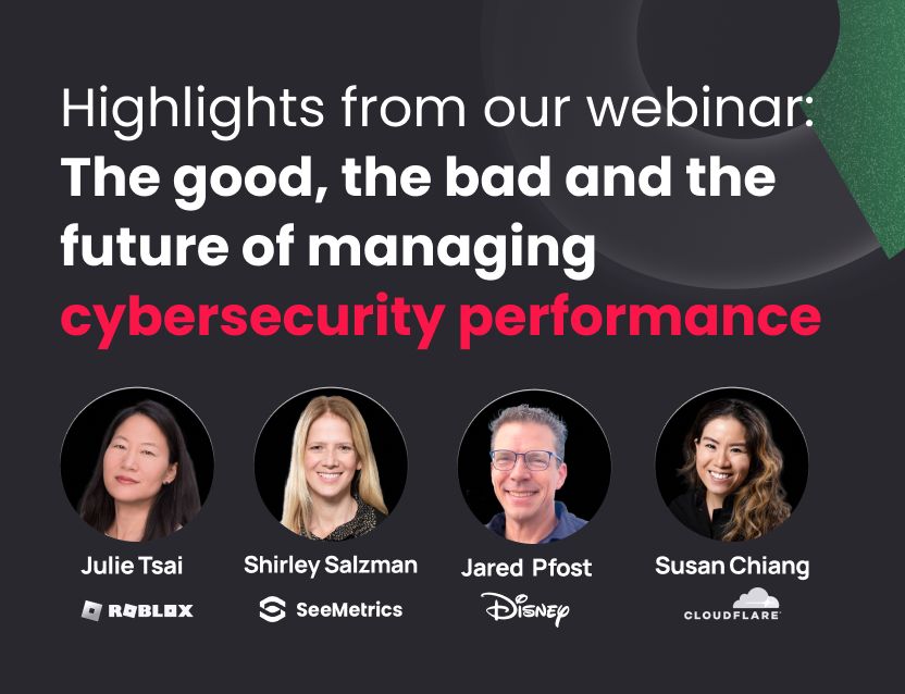 TLDR webinar on #cybersecurity performance | SeeMetrics posted on the ... TLDR webinar on #cybersecurity performance | SeeMetrics posted on the ...