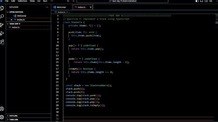 Syeda Khadija on LinkedIn: #coding #hellocoder #typescript #30dayschallange Syeda Khadija on LinkedIn: #coding #hellocoder #typescript #30dayschallange