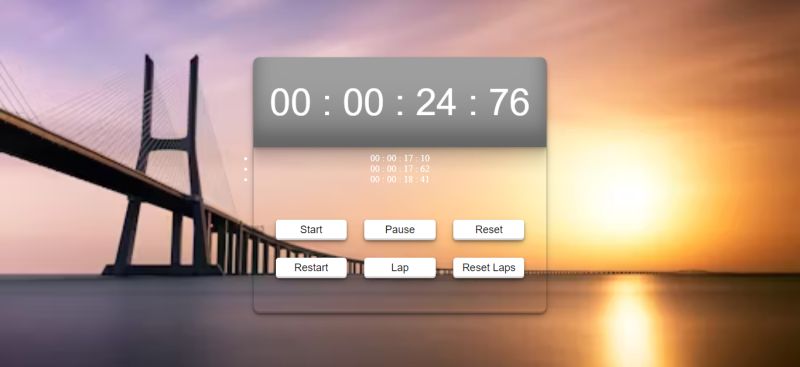 Sunil Ojha on LinkedIn: #webdevelopment #stopwatch #javascript #html # ... Sunil Ojha on LinkedIn: #webdevelopment #stopwatch #javascript #html # ...