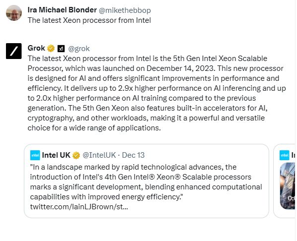 Ira Michael Blonder on LinkedIn: #grokai Ira Michael Blonder on LinkedIn: #grokai