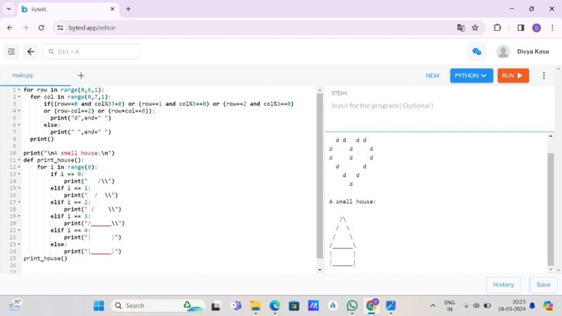 Divya Kasa on LinkedIn: #python #coding #creativecoding #asciiart # ... Divya Kasa on LinkedIn: #python #coding #creativecoding #asciiart # ...