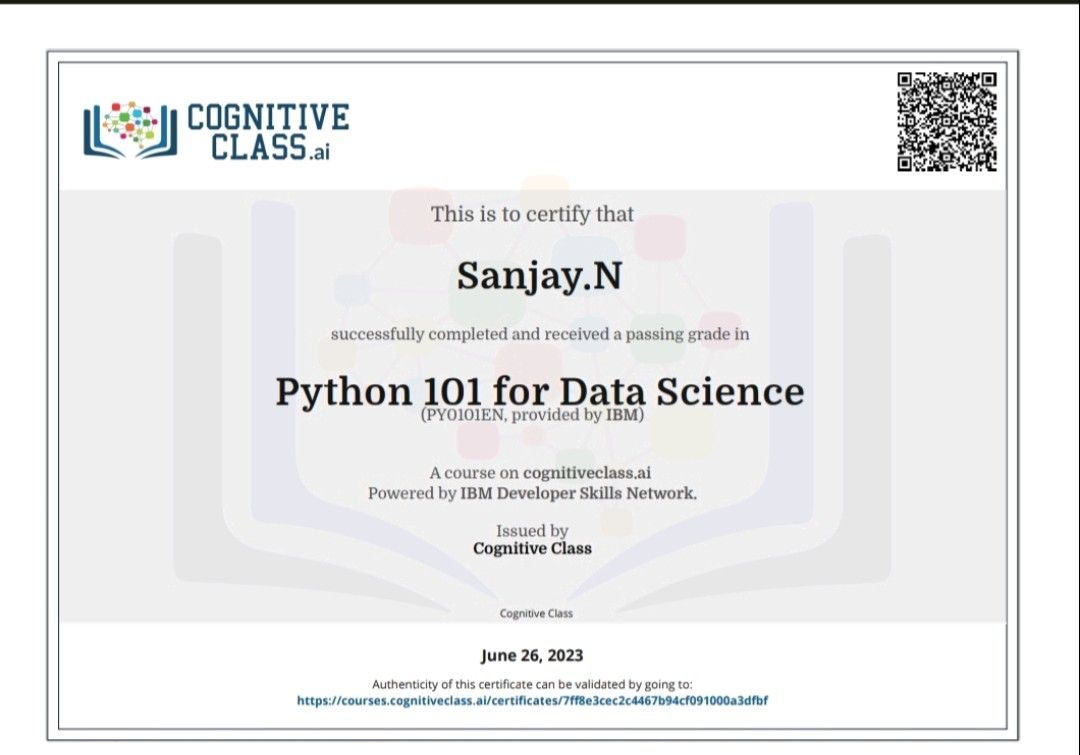 Sanjay N on LinkedIn: #python #professionaldevelopment #pythonprogramming Sanjay N on LinkedIn: #python #professionaldevelopment #pythonprogramming