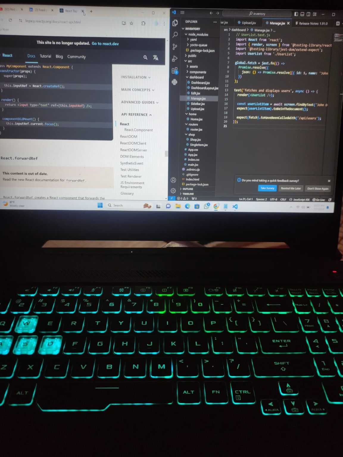 ALISH GAUTAM on LinkedIn: #day10 #react #webdevelopment #javascript # ... ALISH GAUTAM on LinkedIn: #day10 #react #webdevelopment #javascript # ...