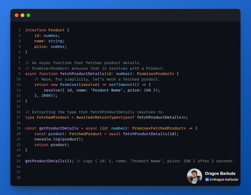 Dragos Barbuta on LinkedIn: #typescript #typescript #typescripttips # ... Dragos Barbuta on LinkedIn: #typescript #typescript #typescripttips # ...