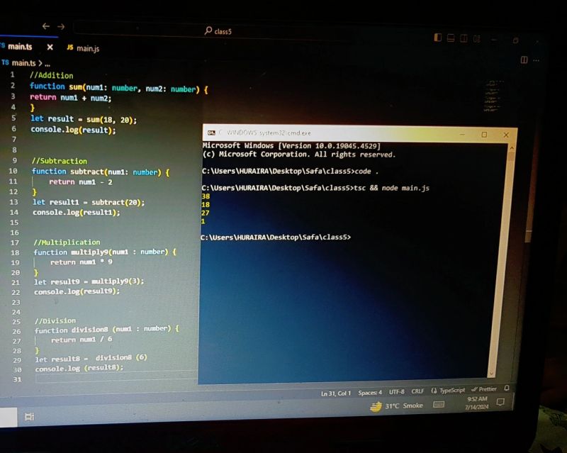 Safa Muhammad Anas on LinkedIn: #typescript #codingjourney #learningtocode Safa Muhammad Anas on LinkedIn: #typescript #codingjourney #learningtocode