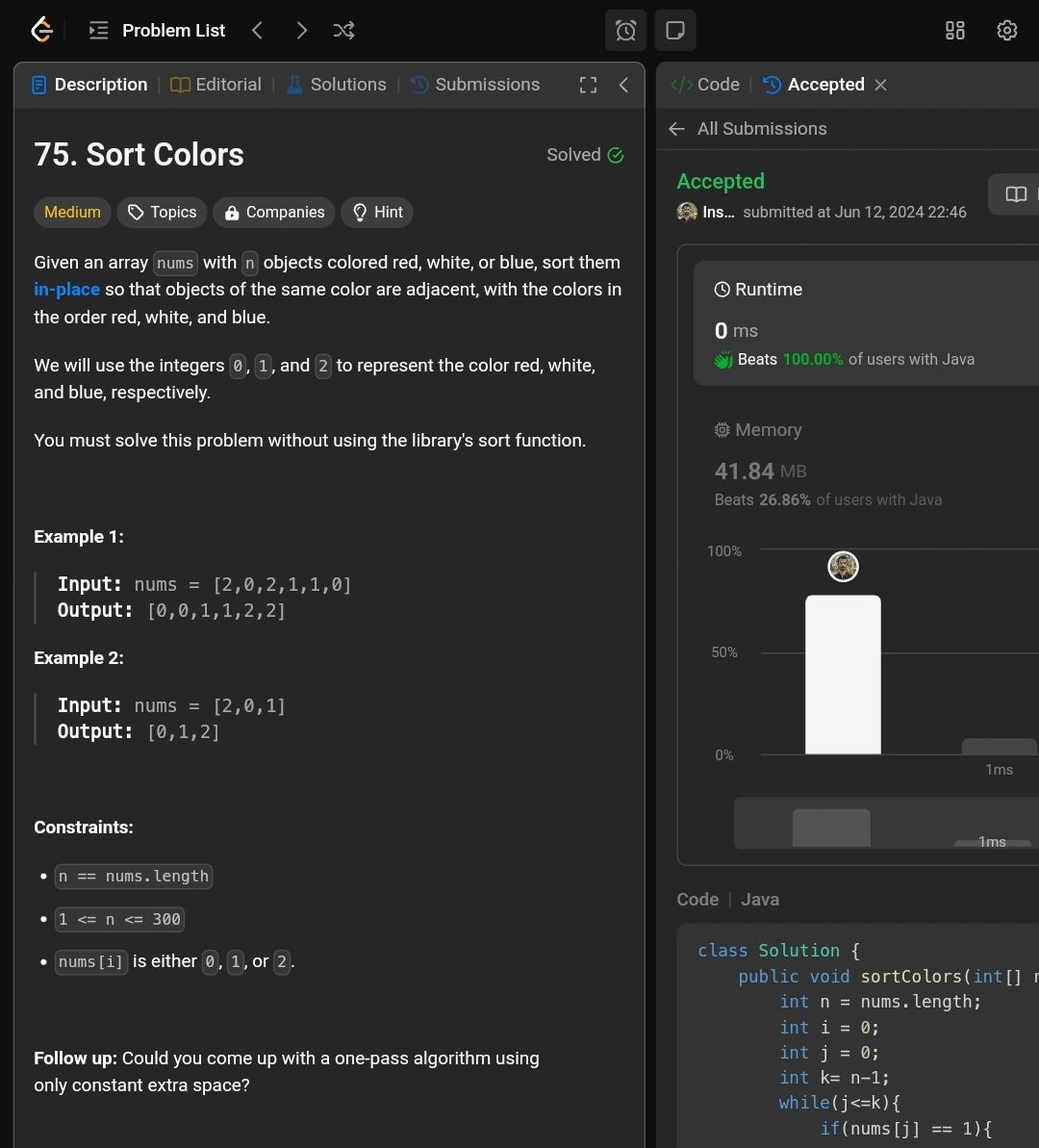 Insha Mahfooz on LinkedIn: #365daysofcode #leetcode #day238 # ... Insha Mahfooz on LinkedIn: #365daysofcode #leetcode #day238 # ...
