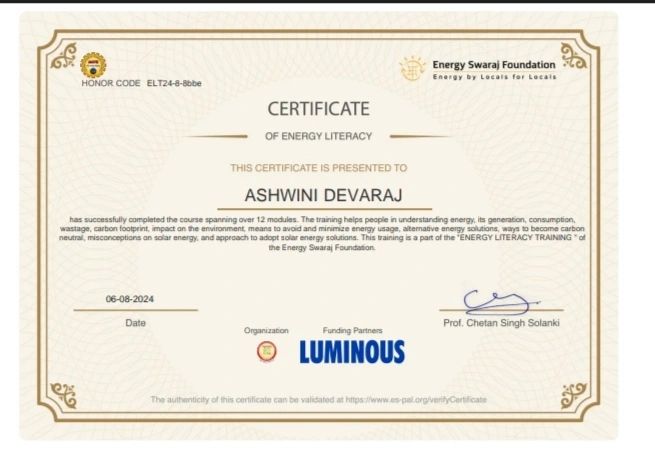 Ashwini Devaraj on LinkedIn: #energy #energy Ashwini Devaraj on LinkedIn: #energy #energy