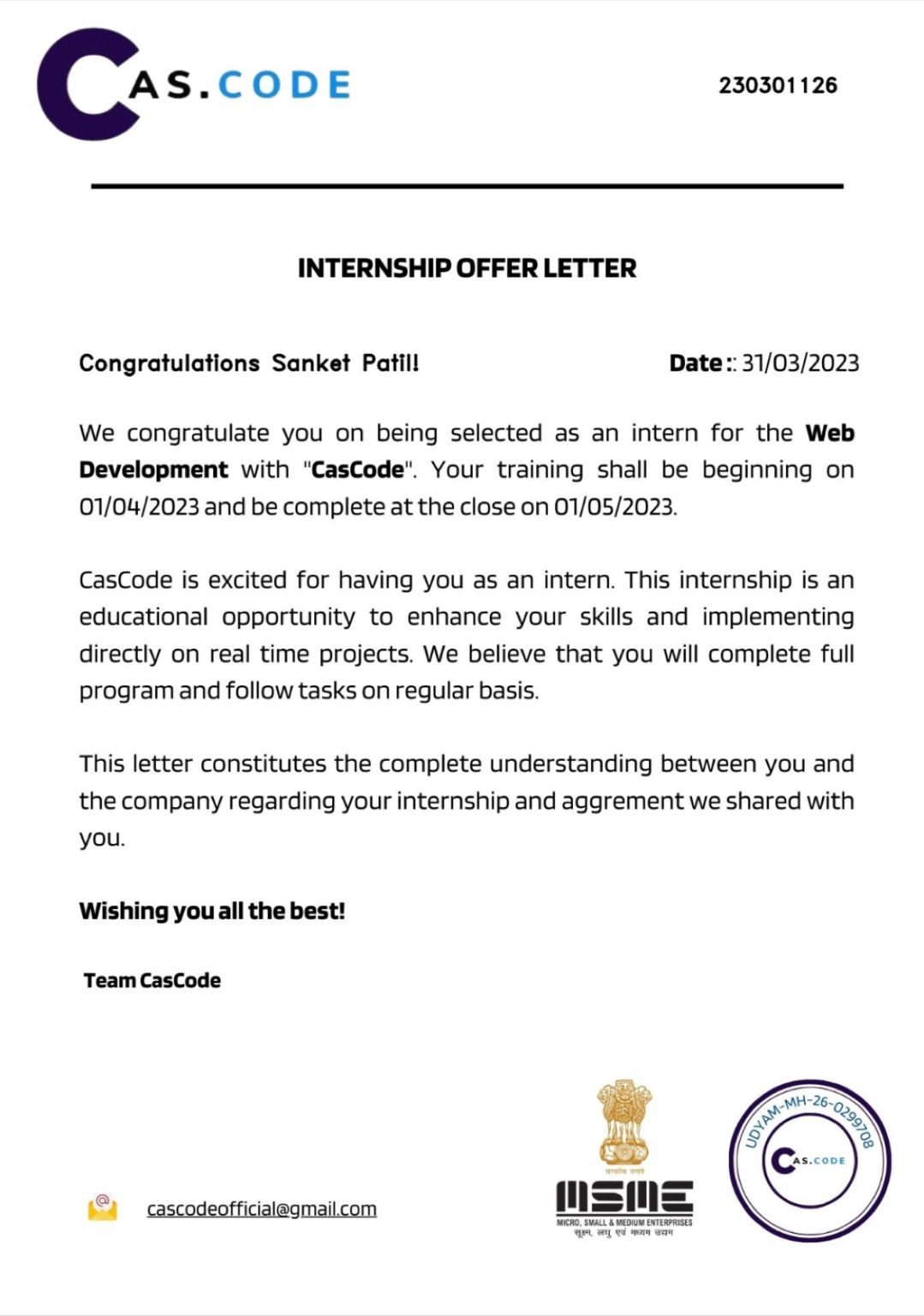 Sanket Patil on LinkedIn: #connections #webdevelopment #internship # ... Sanket Patil on LinkedIn: #connections #webdevelopment #internship # ...