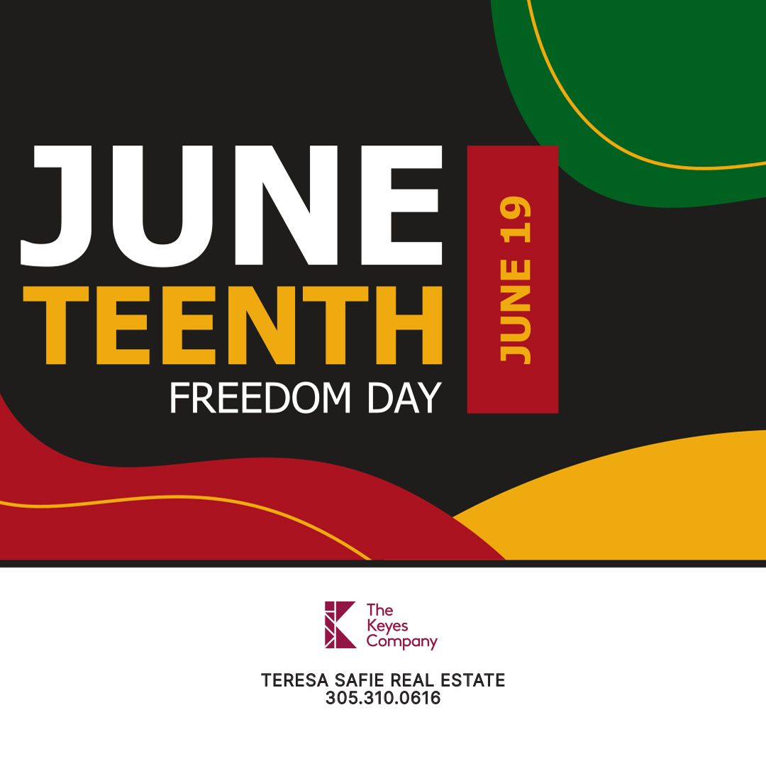 Teresa Safie, SRES, PSA, E-PRO, SFR, on LinkedIn: #juneteenth Teresa Safie, SRES, PSA, E-PRO, SFR, on LinkedIn: #juneteenth