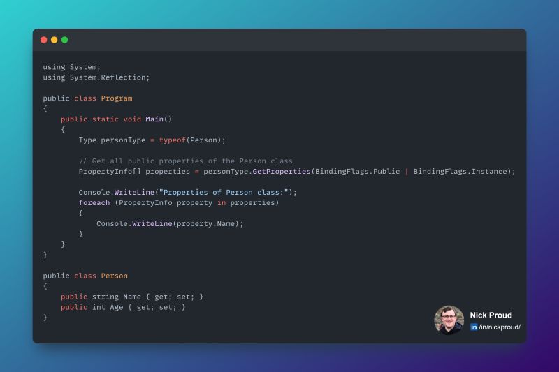 Nick Proud on LinkedIn: #csharp #dotnet #programming # ... Nick Proud on LinkedIn: #csharp #dotnet #programming # ...
