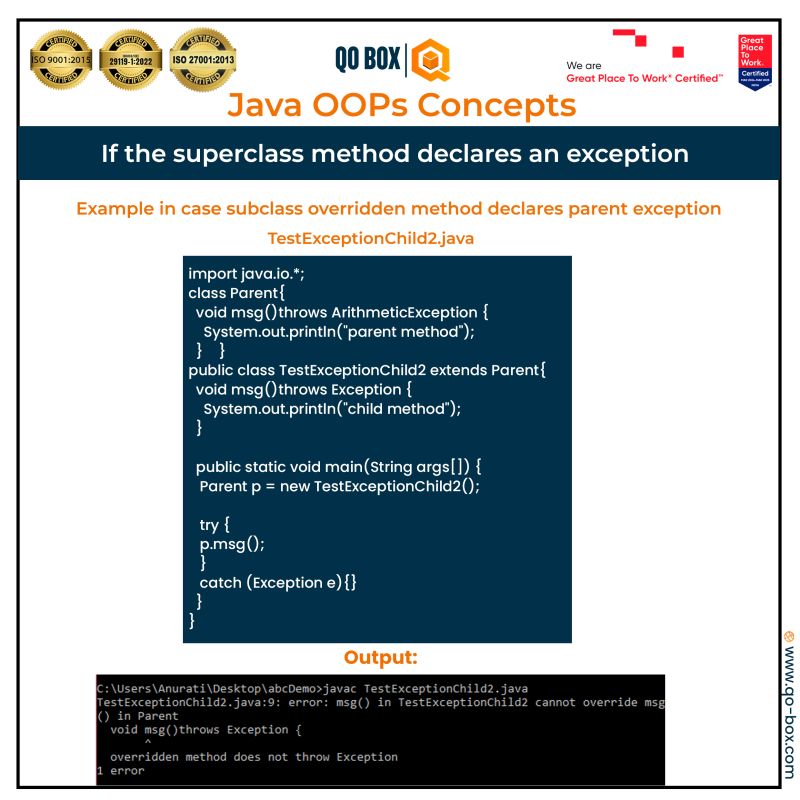 QO-BOX on LinkedIn: #java #qobox #softwaretesting QO-BOX on LinkedIn: #java #qobox #softwaretesting