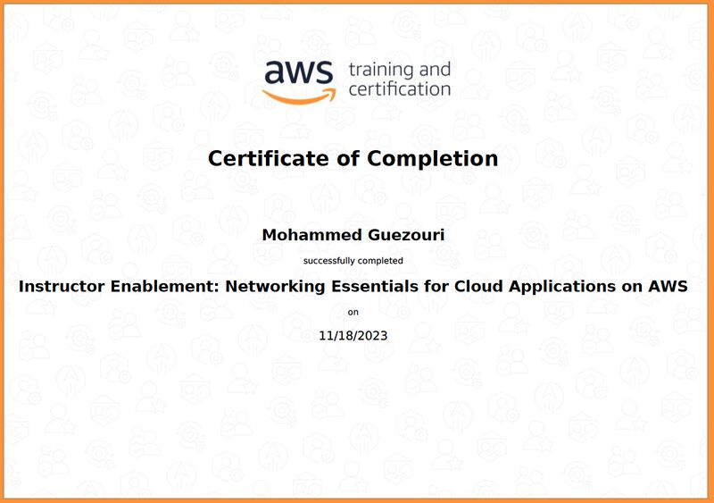 Mohammed G. on LinkedIn: #aws #networking #instructor Mohammed G. on LinkedIn: #aws #networking #instructor