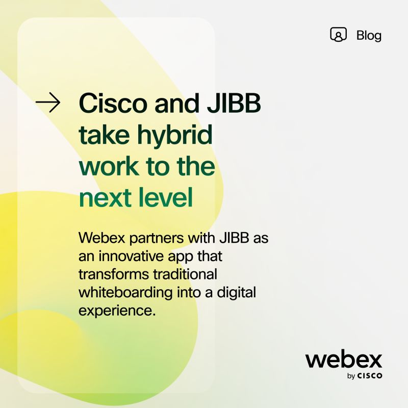Webex on LinkedIn: Webex and JIBB have partnered to revolutionize how ... Webex on LinkedIn: Webex and JIBB have partnered to revolutionize how ...