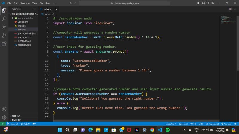 Hiba Zia on LinkedIn: #typescript #nodejs #inquirer #coding # ... Hiba Zia on LinkedIn: #typescript #nodejs #inquirer #coding # ...