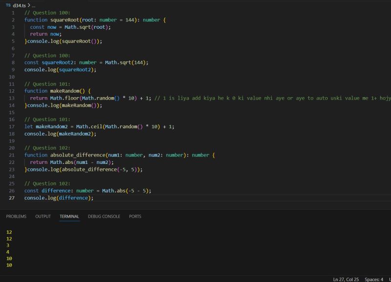 Syed Saud Ali on LinkedIn: #100daysofcodingchallenge #day34 Syed Saud Ali on LinkedIn: #100daysofcodingchallenge #day34