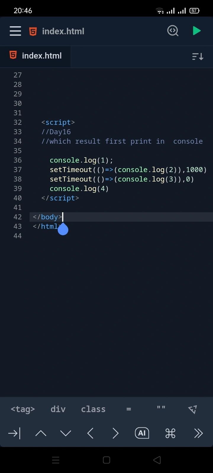 Rao ALI MURAD on LinkedIn: JavaScript 30 Days Code Challenge ๐ฏ Day 16/ ... Rao ALI MURAD on LinkedIn: JavaScript 30 Days Code Challenge ๐ฏ Day 16/ ...