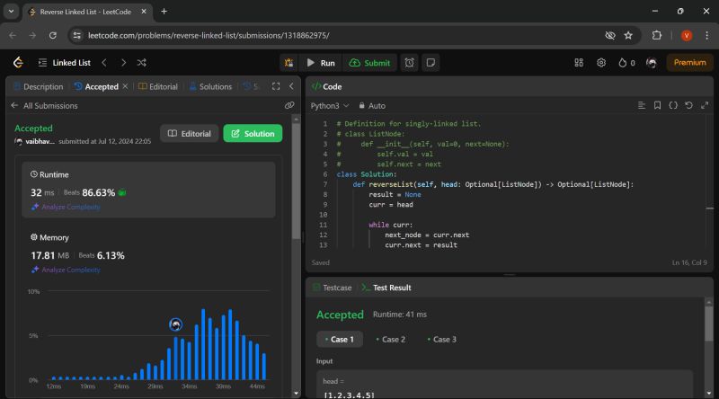 Vaibhav V. on LinkedIn: #100daysofleetcode #leetcode #programming ... Vaibhav V. on LinkedIn: #100daysofleetcode #leetcode #programming ...