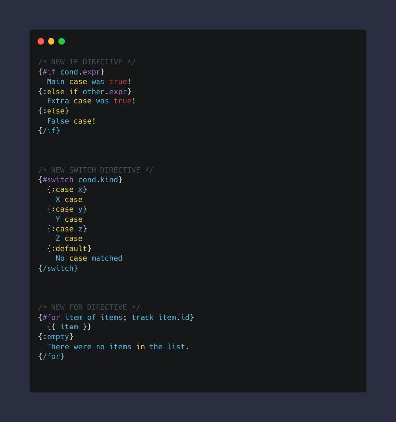 Ali Alachkar on LinkedIn: Angular is getting New Template Syntax ... Ali Alachkar on LinkedIn: Angular is getting New Template Syntax ...
