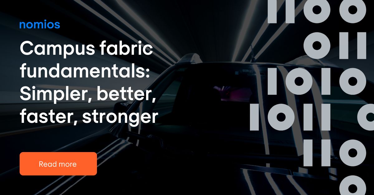 Jens Wulff on LinkedIn: Campus fabric fundamentals: Simpler, better ... Jens Wulff on LinkedIn: Campus fabric fundamentals: Simpler, better ...