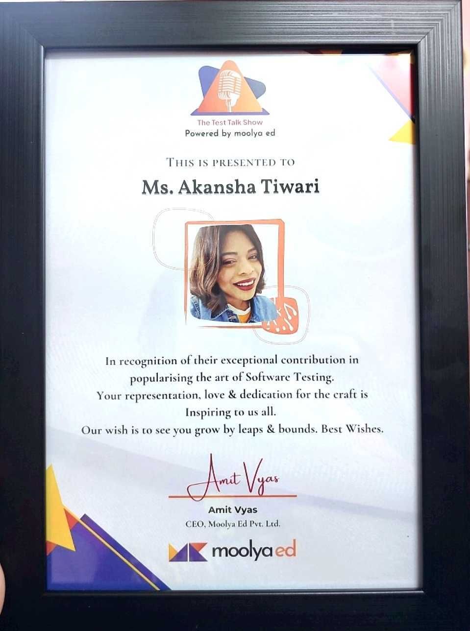Akansha Tiwari on LinkedIn: #softwaretesting #careerjourney # ... Akansha Tiwari on LinkedIn: #softwaretesting #careerjourney # ...