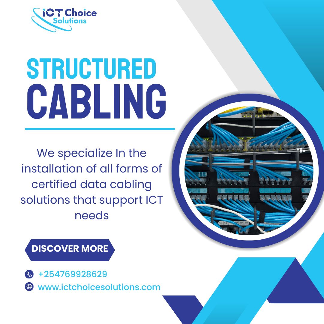 ICT CHOICE SOLUTIONS on LinkedIn: A structured cabling system ... ICT CHOICE SOLUTIONS on LinkedIn: A structured cabling system ...