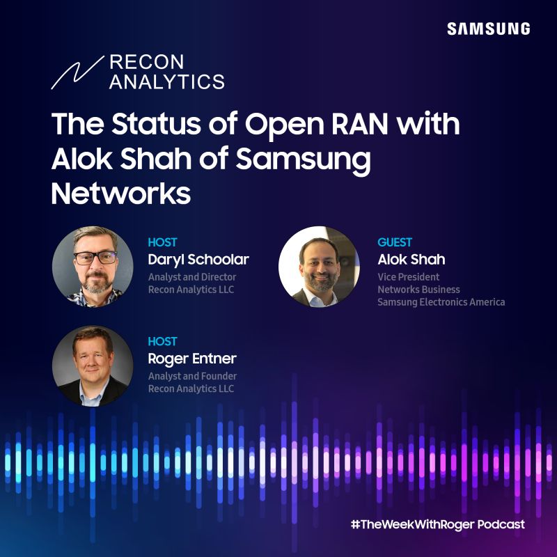 Samsung Networks on LinkedIn: #vran #openran #mnos #theweekwithroger Samsung Networks on LinkedIn: #vran #openran #mnos #theweekwithroger