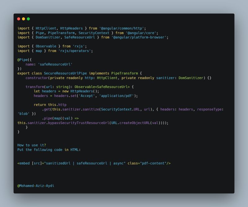 Mohamed Aziz Aydi on LinkedIn: #angular #npm #pdf #angular16 # ... Mohamed Aziz Aydi on LinkedIn: #angular #npm #pdf #angular16 # ...