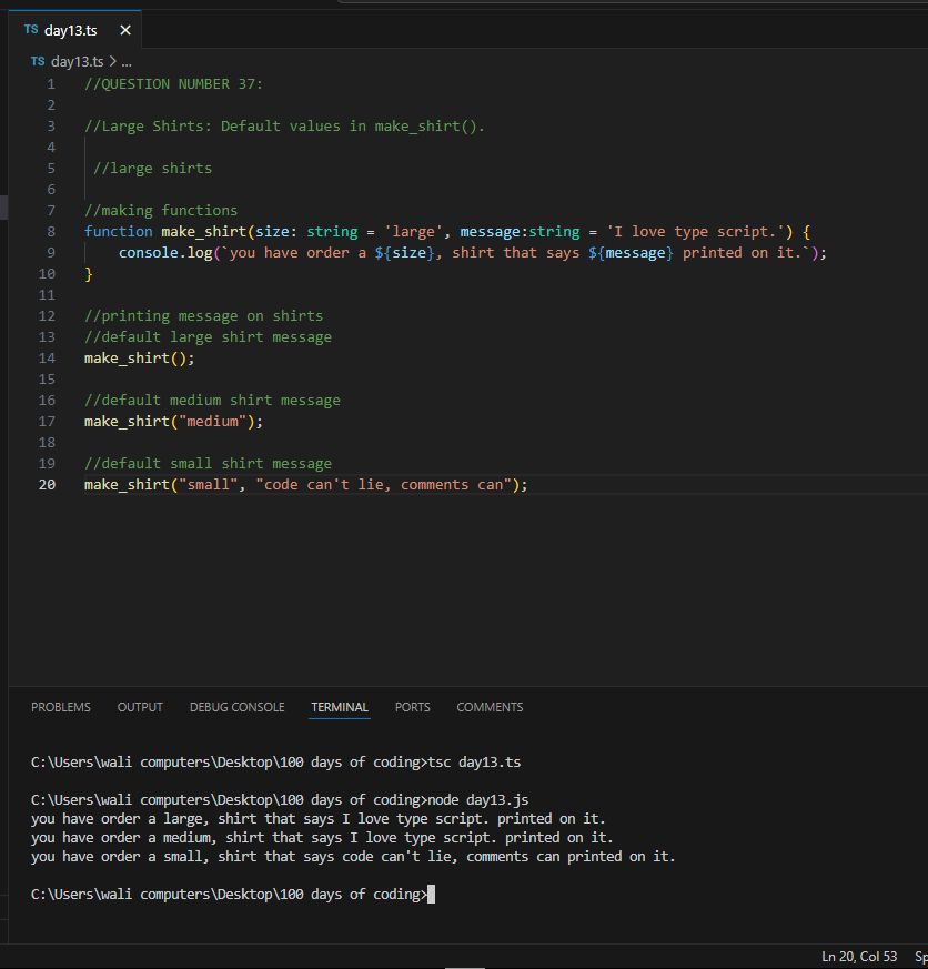Maham Ahsan on LinkedIn: #100daysofcode #giaic #coding #typescript ... Maham Ahsan on LinkedIn: #100daysofcode #giaic #coding #typescript ...