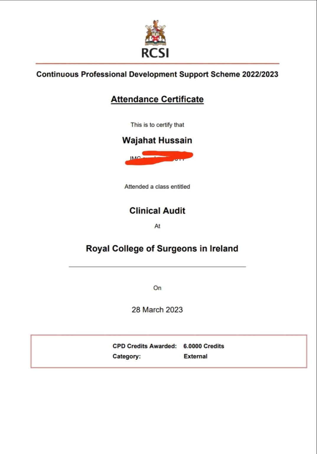 Wajahat Hussain on LinkedIn: Clinical Audit course RCSI Dublin Wajahat Hussain on LinkedIn: Clinical Audit course RCSI Dublin
