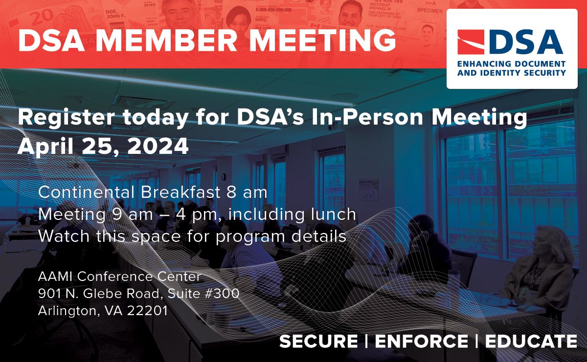 DSA (Document Security Alliance) on LinkedIn: DSA Members: Mark your ... DSA (Document Security Alliance) on LinkedIn: DSA Members: Mark your ...