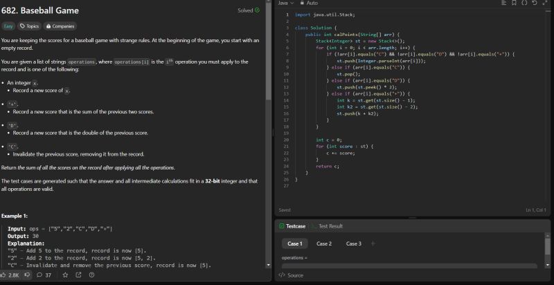 Nitai Gupta on LinkedIn: DAY 44 /75: LEETCODE TODAY SOLVED THE QUESTION ... Nitai Gupta on LinkedIn: DAY 44 /75: LEETCODE TODAY SOLVED THE QUESTION ...
