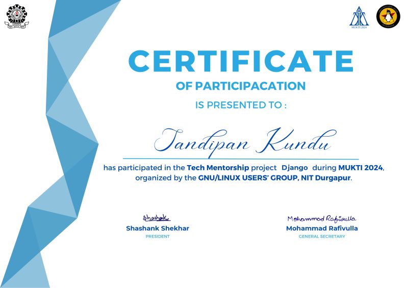 Sandipan Kundu on LinkedIn: #nit #tech Sandipan Kundu on LinkedIn: #nit #tech