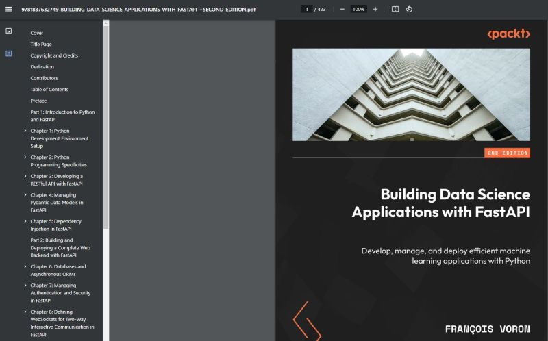 Yesner Salgado on LinkedIn: #python #packt #fastapi #datascience Yesner Salgado on LinkedIn: #python #packt #fastapi #datascience