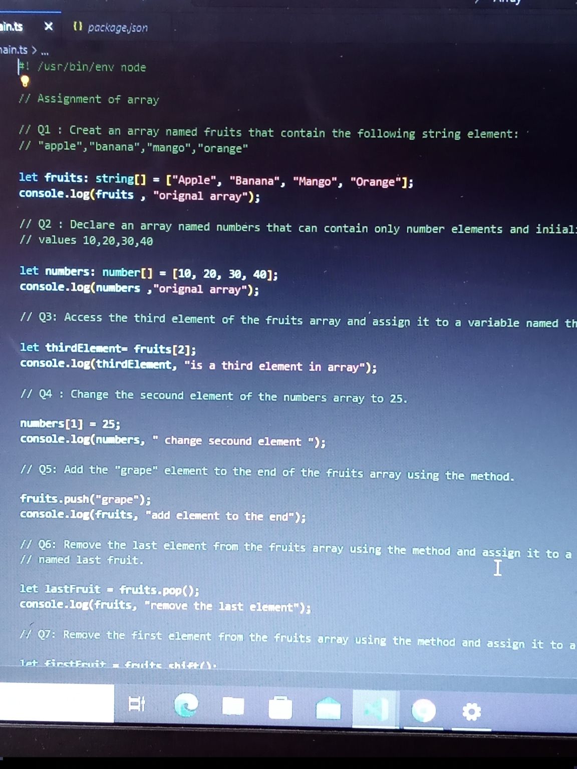 Kristina Samuel on LinkedIn: #typescript #giaic #ai #coding #sirziakhan Kristina Samuel on LinkedIn: #typescript #giaic #ai #coding #sirziakhan