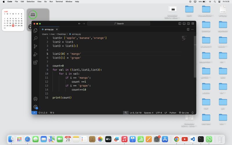 Sharan Raj on LinkedIn: #python #codingchallenge #techquiz Sharan Raj on LinkedIn: #python #codingchallenge #techquiz