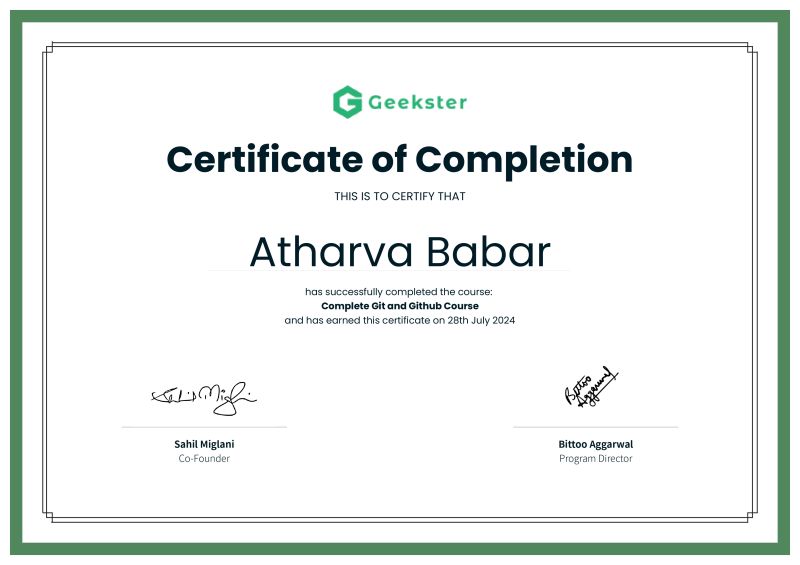 Atharva Babar on LinkedIn: #git #github #learningjourney #techskills # ... Atharva Babar on LinkedIn: #git #github #learningjourney #techskills # ...
