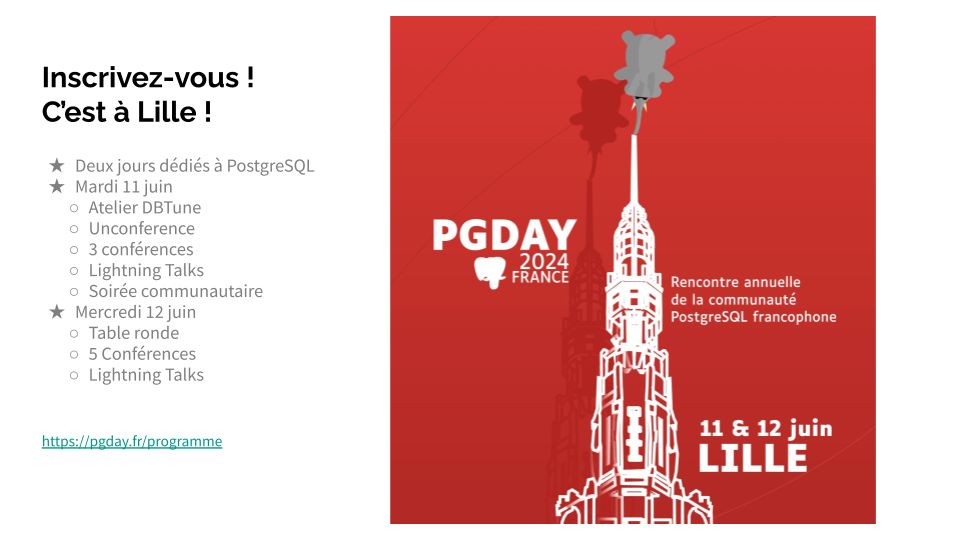Meetup PostgreSQL Lille sur LinkedIn : #postgresql Meetup PostgreSQL Lille sur LinkedIn : #postgresql