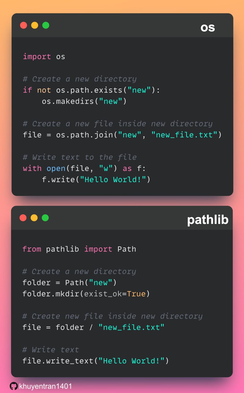 Khuyen Tran on LinkedIn: #python | 10 comments Khuyen Tran on LinkedIn: #python | 10 comments