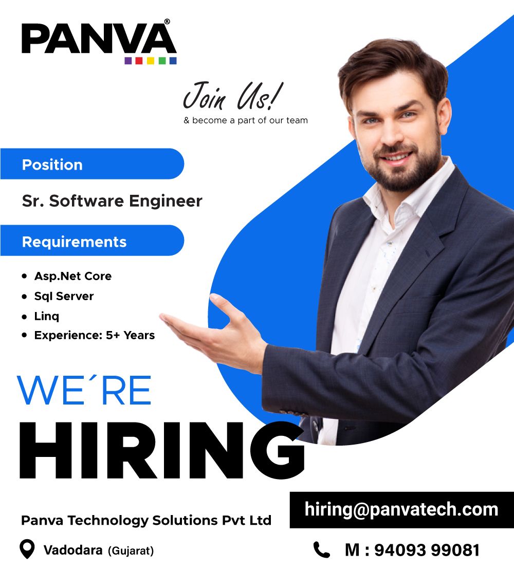 Panva Technology Solutions Pvt Ltd on LinkedIn: #srsoftwareengineer # ... Panva Technology Solutions Pvt Ltd on LinkedIn: #srsoftwareengineer # ...