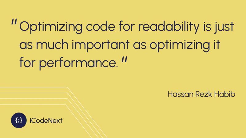 iCodeNext on LinkedIn: 🔥 Readability vs Performance نظرتون رو بنویسید.... iCodeNext on LinkedIn: 🔥 Readability vs Performance نظرتون رو بنویسید....