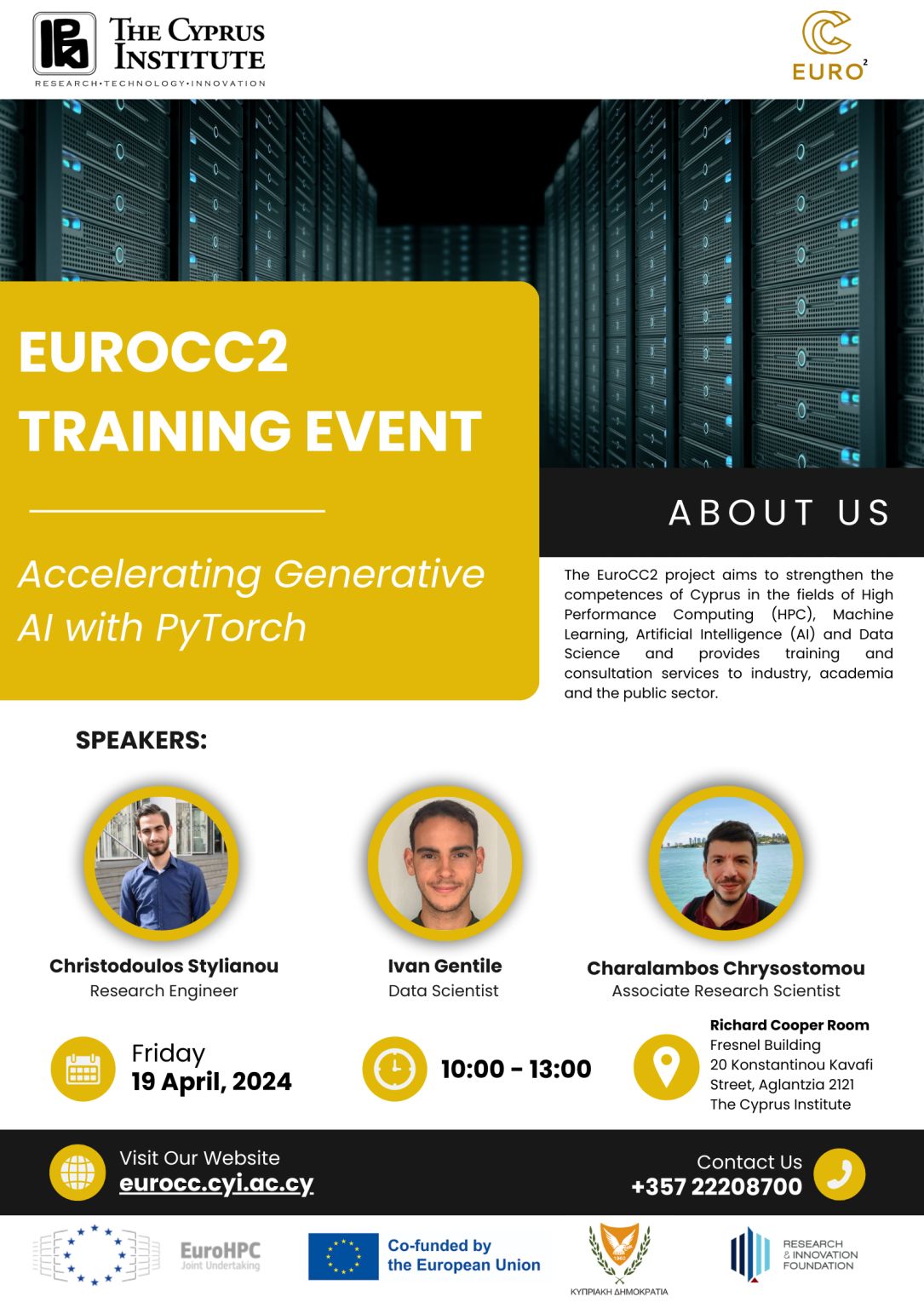 The Cyprus Institute on LinkedIn: 💡 EuroCC2 Training Event ... The Cyprus Institute on LinkedIn: 💡 EuroCC2 Training Event ...
