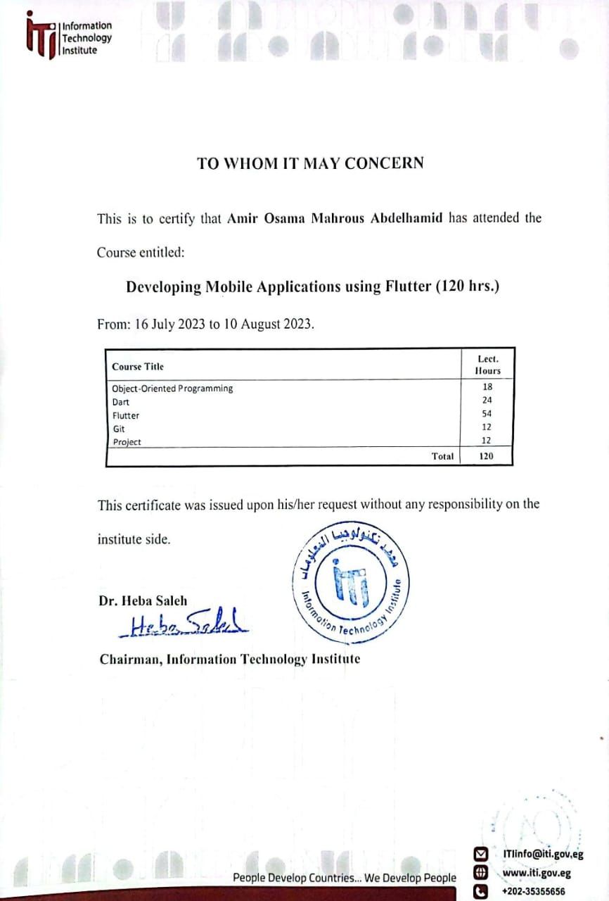 Amir Osama on LinkedIn: #flutter #flutterdev #flutterdevelopment # ... Amir Osama on LinkedIn: #flutter #flutterdev #flutterdevelopment # ...
